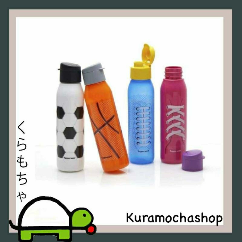 Jual Botol Minum Tupperware Eco Fancy Bola 500ml | Shopee Indonesia