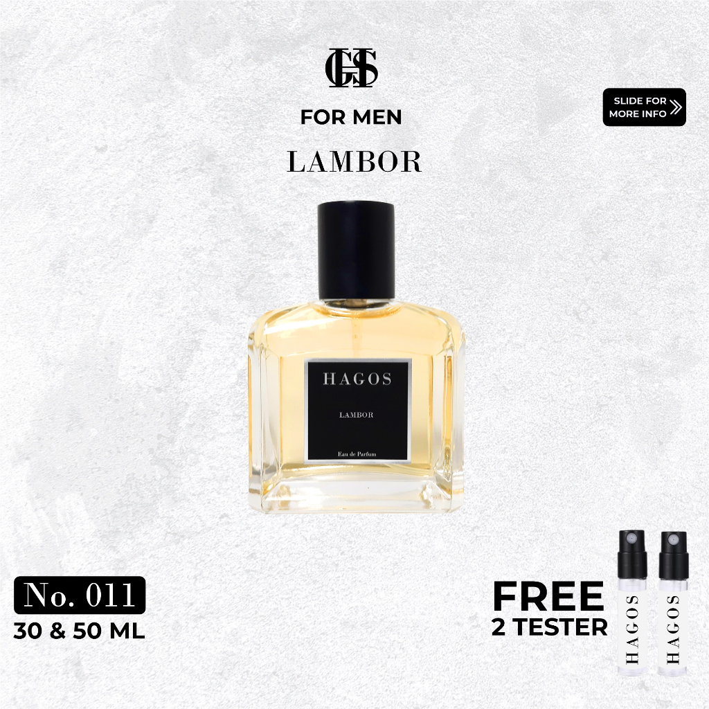 Jual No. 11 LAMBOR for Men - HAGOS PARFUM | Shopee Indonesia