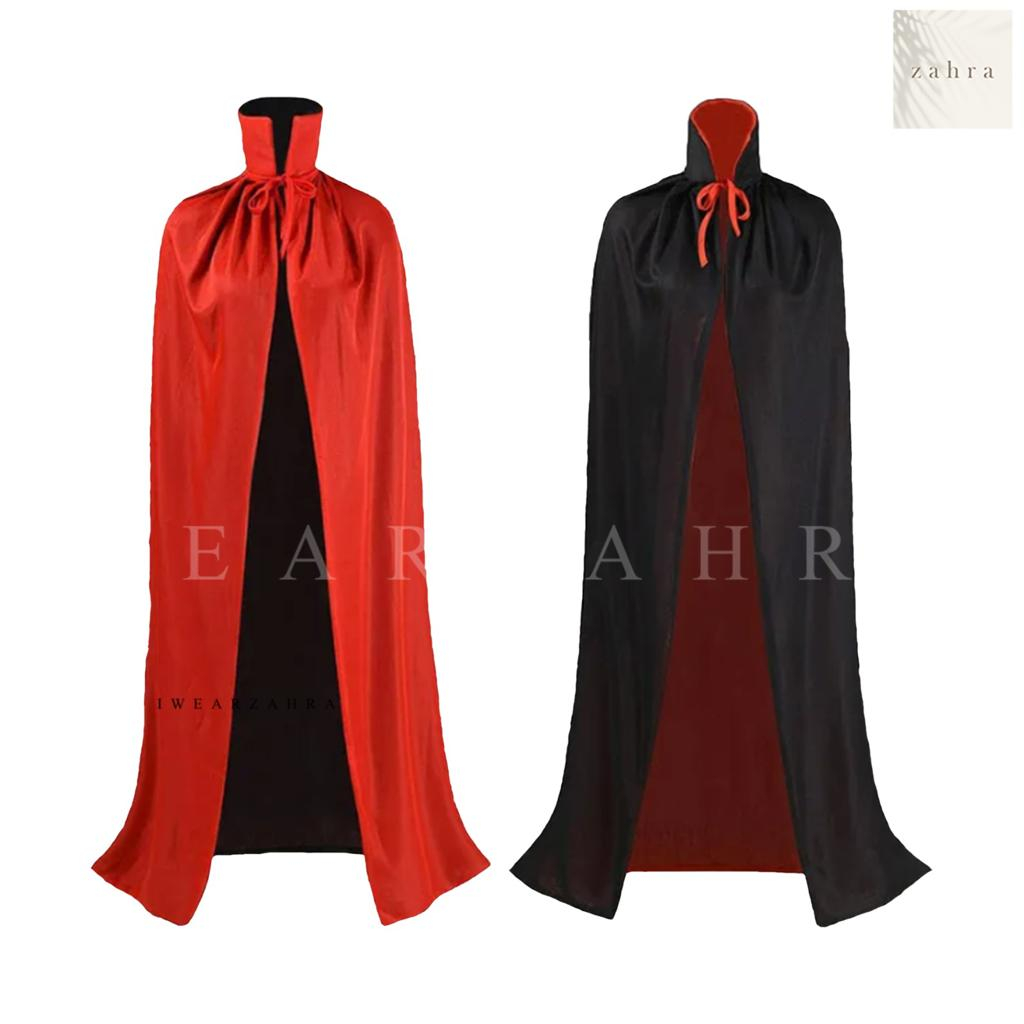 Jual JUBAH DRACULA KERAH BERDIRI - Halloween Costumes Drakula Seram ...