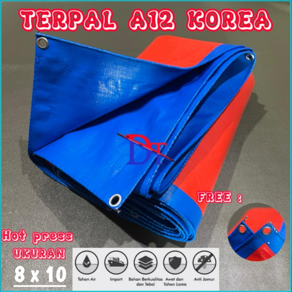 Jual Terpal Lembaran A12 Ukuran 8x10 Korea Super Tebal dan Kuat ...