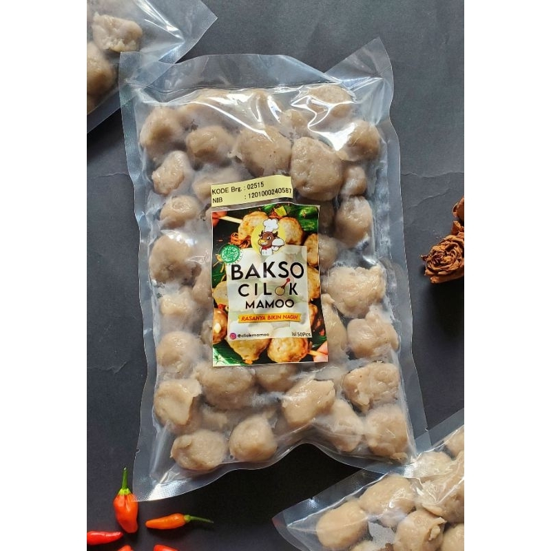 Jual Bakso Cilok Mamoo Original isi 50 pcs | Shopee Indonesia