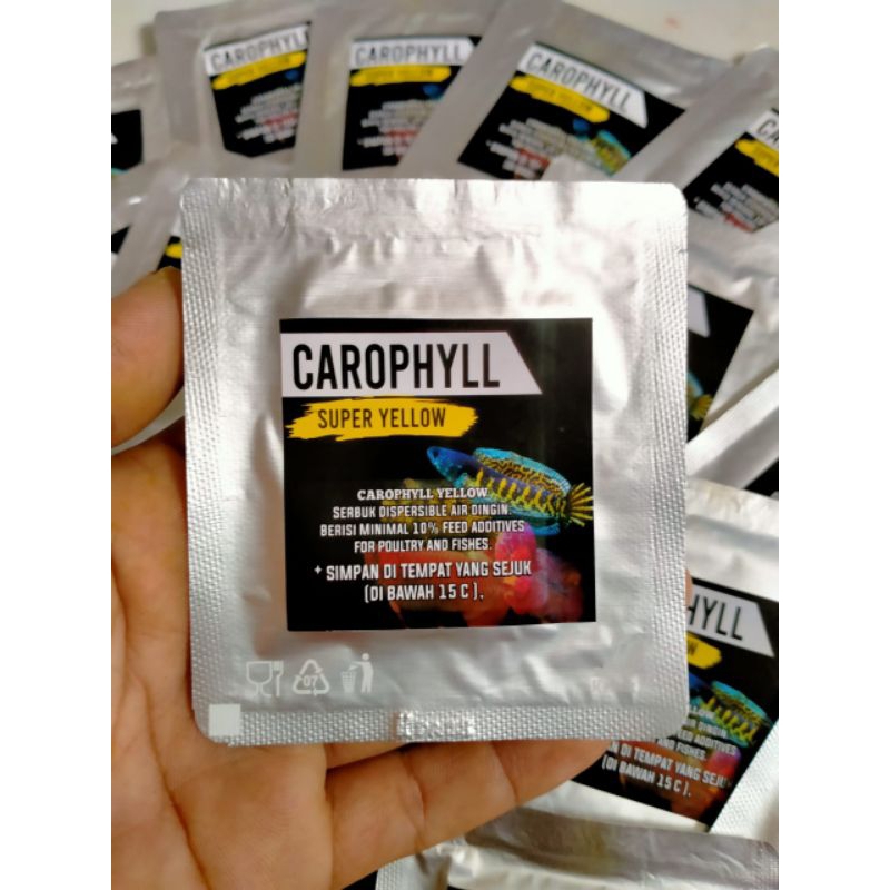 Jual Caropil yellow Original // Carophyll yellow(Channa,Louhan,Arwana ...