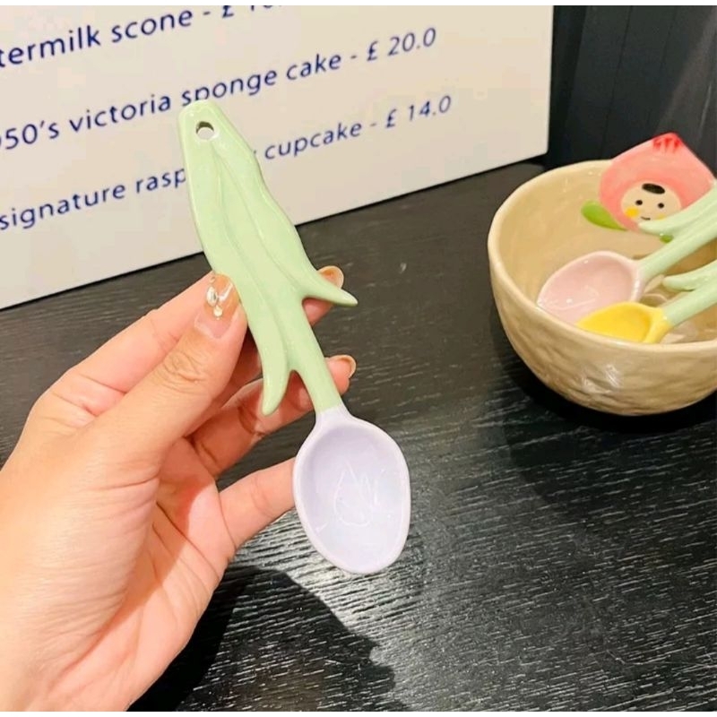 Jual Sendok Ungu Keramik Mini Lucu | Shopee Indonesia