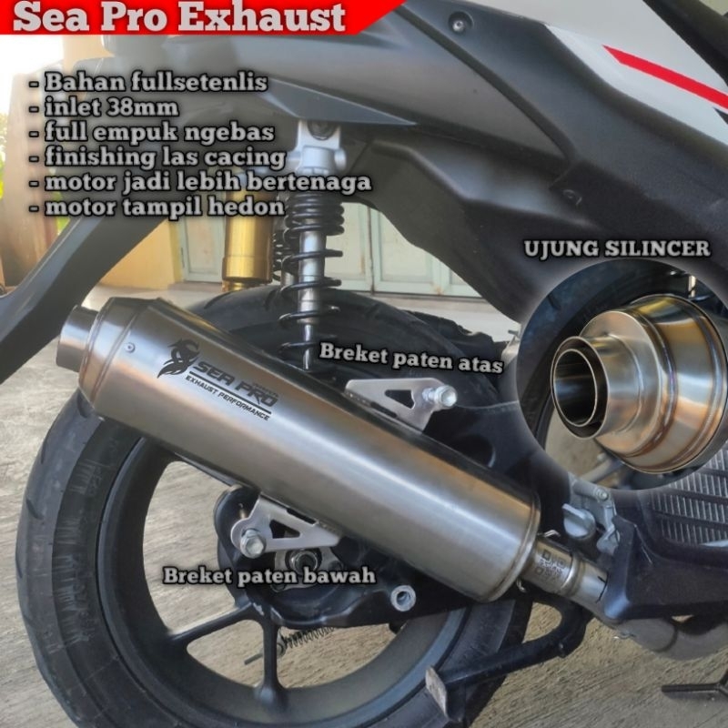 Jual knalpot aerox new aerox old nmax new nmax old standar racing Inlet ...