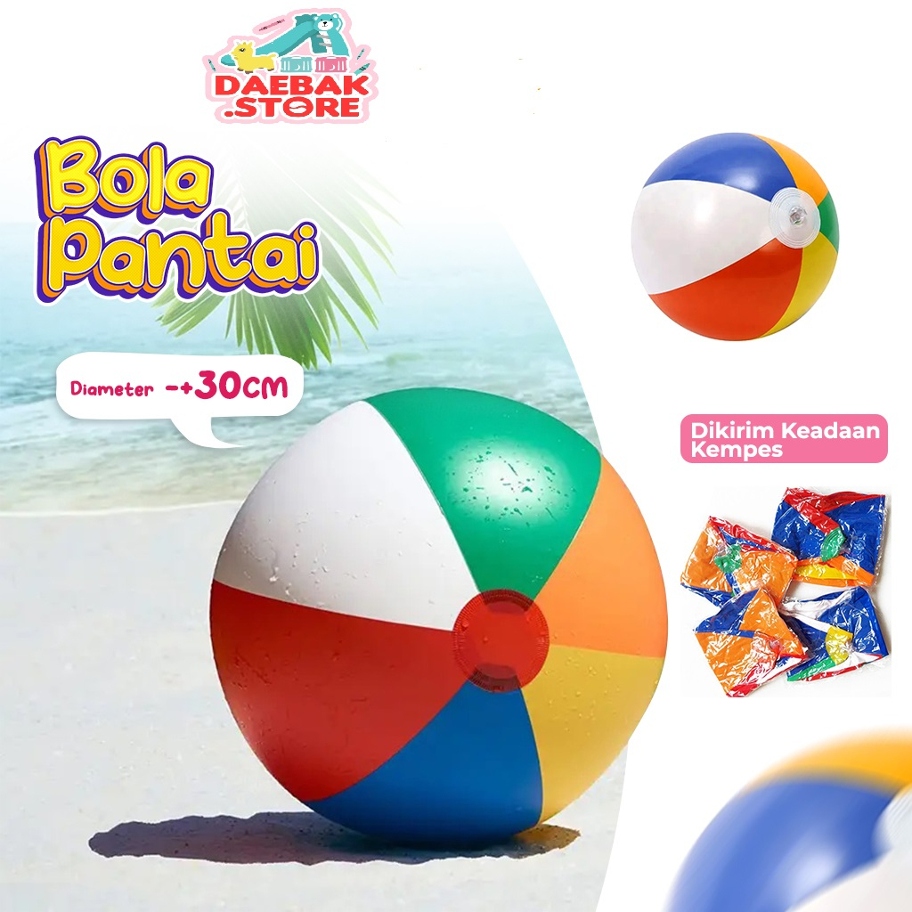 Jual bola mainan anak bola tiup anti air | Shopee Indonesia
