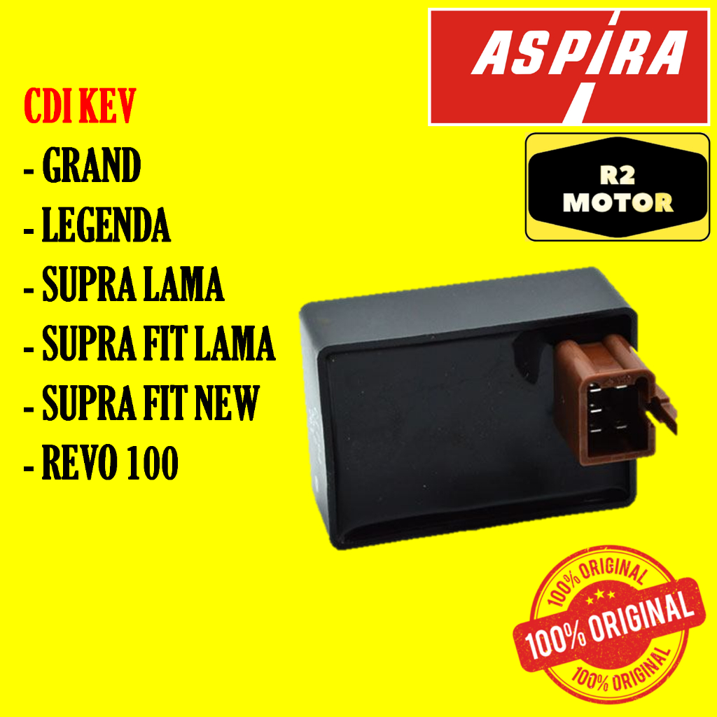 Jual CDI UNIT KEV ASPIRA GRAND LEGENDA SUPRA FIT LAMA NEW REVO 100 WIN ...