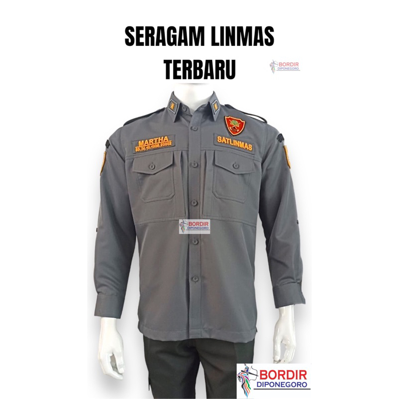 Jual SERAGAM LINMAS TERBARU 2023 PREMIUM QUALITY | KAIN SESUAI ...