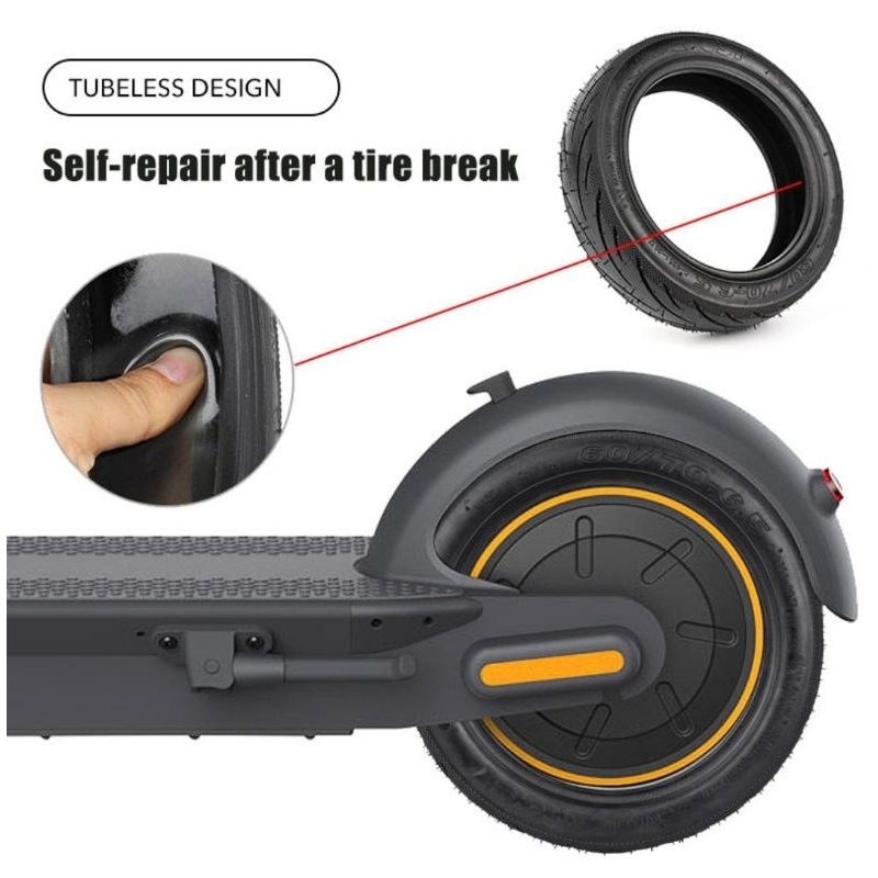 Jual Tubeless tire with glue 60/70-6.5 Skuter Listrik Ninebot Max G30 ...