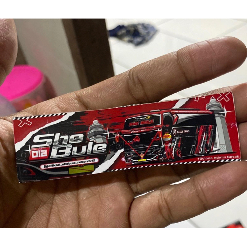 Jual stiker bus bagus trans she bule | Shopee Indonesia