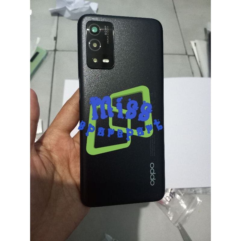 Jual Casing Housing OPPO A55 4G backdor Bazel Plus ring Kaca Kamera ...
