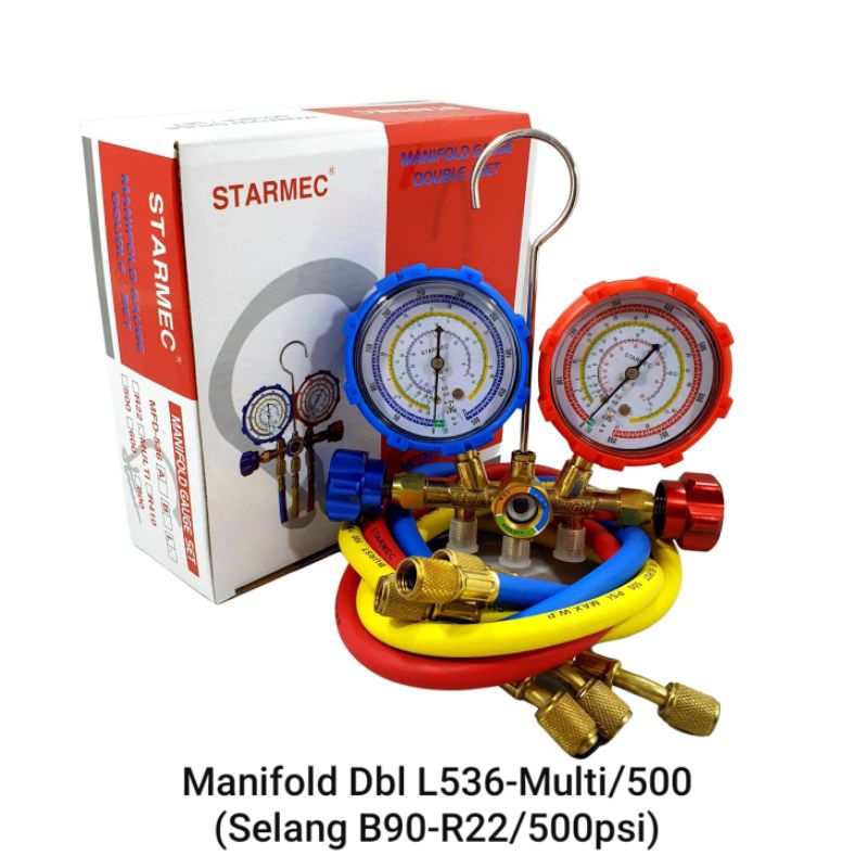 Jual MANIFOLD DOUBLE UNTUK PREON R 32/410 PUTARAN GAGANG BESI KUAT DAN ...