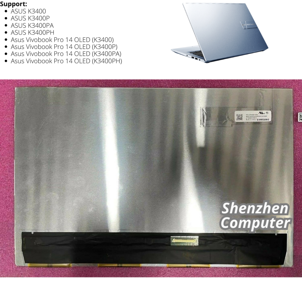 Jual Layar Monitor LCD Asus Vivobook Pro 14 OLED K3400 K3400P K3400PA ...