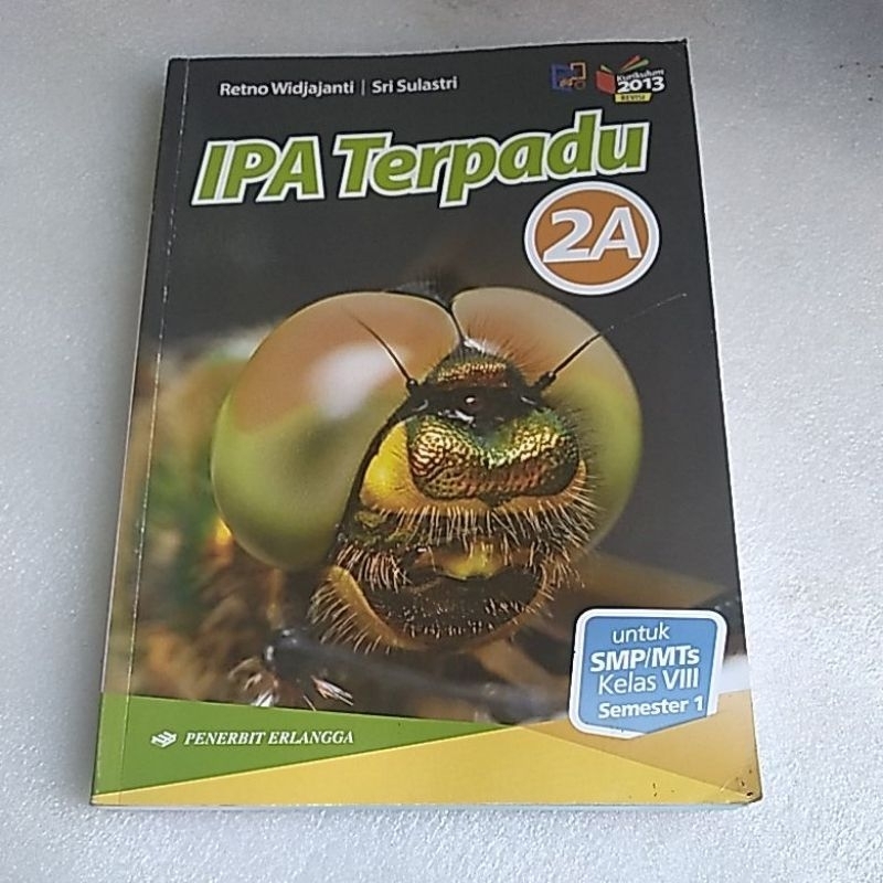 Jual IPA TERPADU SMP/MTS KELAS 2A SEMESTER 1 K13 EDISI REVISI ERLANGGA ...