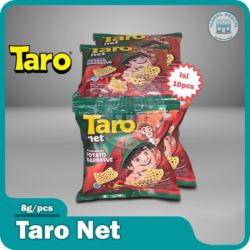 Jual Taro Rasa BBQ Serenceng isi 10 pcs | Shopee Indonesia