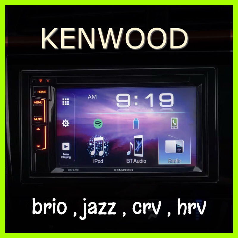 Jual tape headunit kenwood brio jazz hrv original headunit honda brio ...