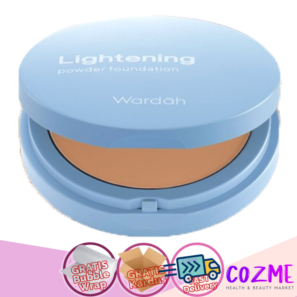 Jual WARDAH Lightening Powder Foundation /TWC Light Feel 12gr | Shopee ...