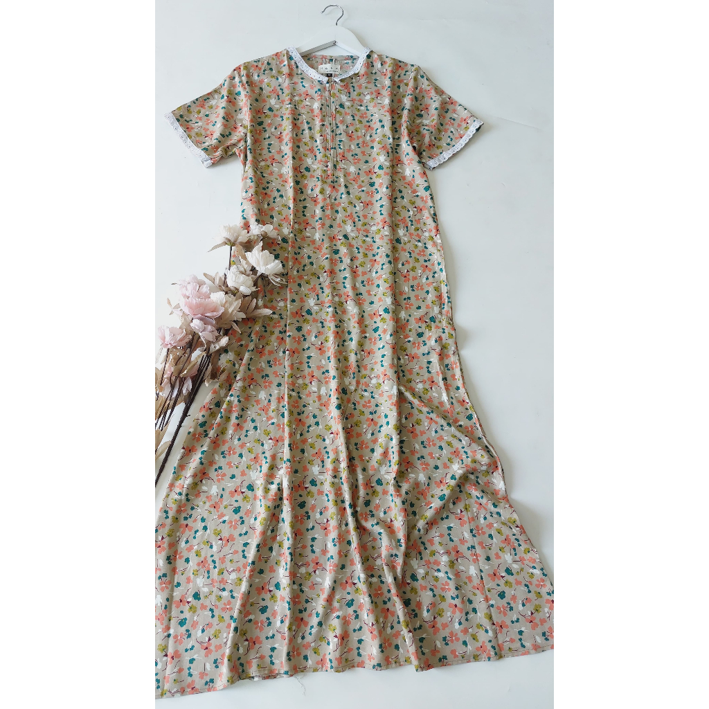 Jual Homedress daster katun rayon viscose premium LuLu | Shopee Indonesia