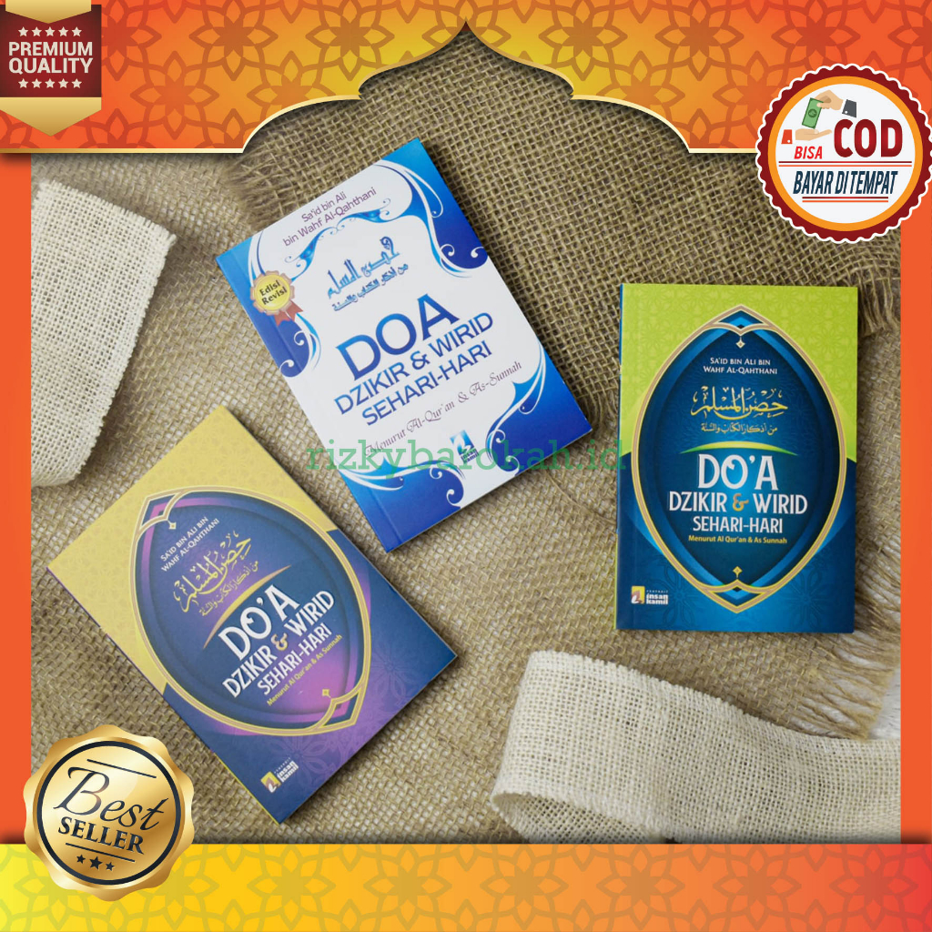 Jual Buku Saku Kecil Hisnul Muslim Kumpulan Doa Dzikir Zikir dan Wirid ...