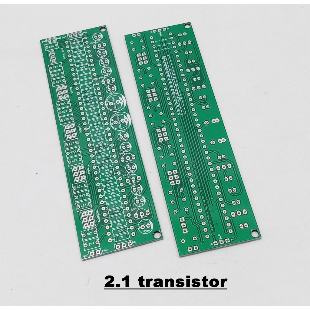Jual PCB 2.1 stereo tone control plus middle dan subwoofer | Shopee ...