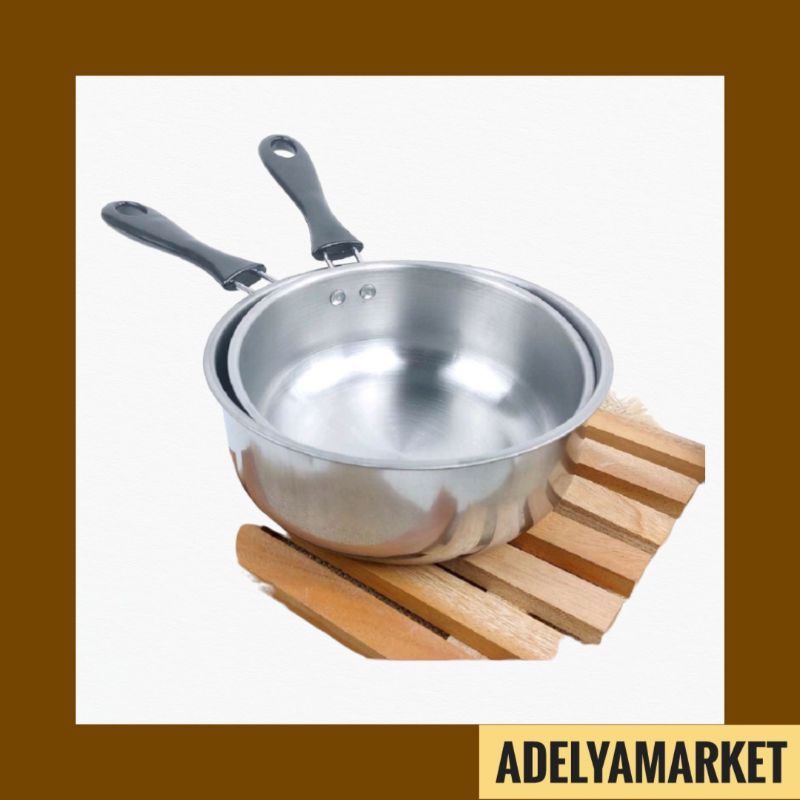 Jual Panci mie stainless / panci gagang | Shopee Indonesia