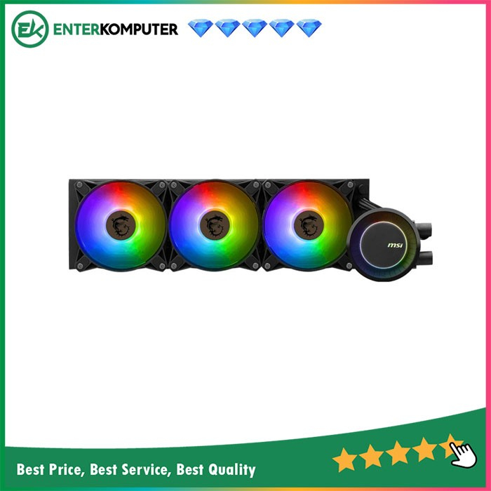 Jual MSI MAG CoreLiquid E360 - ARGB Liquid CPU Cooler | Shopee Indonesia