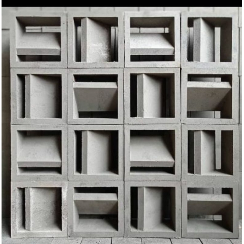 Jual roster beton minimalis,roster beton motif,roster warna abu | Shopee Indonesia