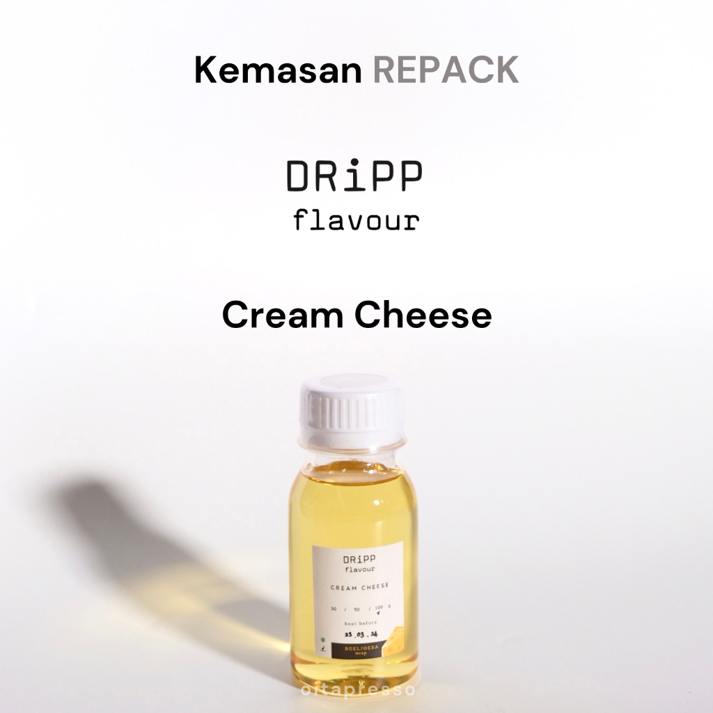 Jual REPACK - Dripp Cream Cheese Syrup [100] g | Shopee Indonesia