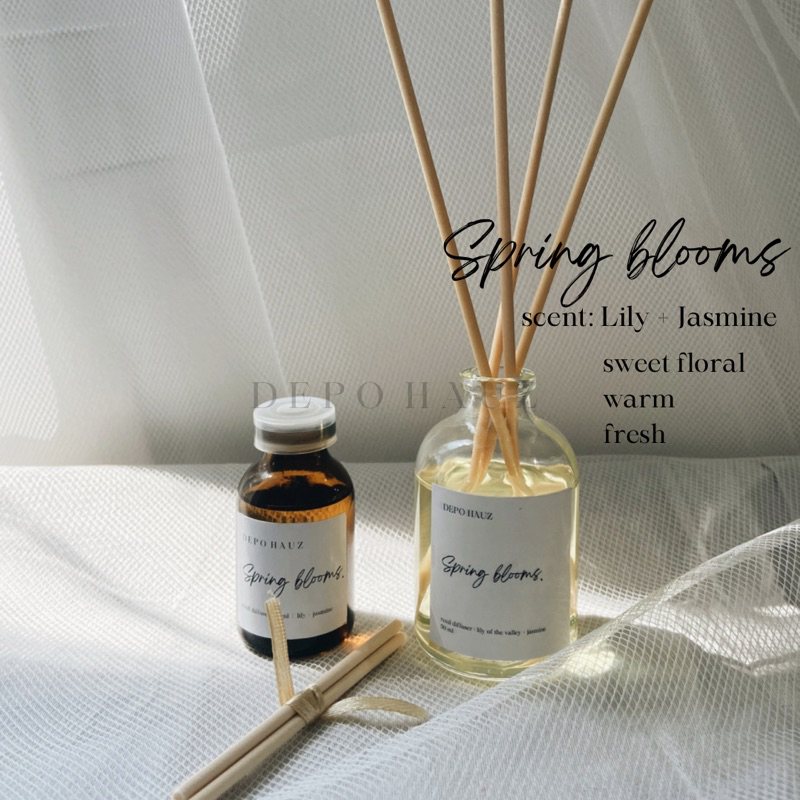 Jual Mini Reed Diffuser 20ml | Reed Diffuser Aroma 50ml | Stick Reed ...