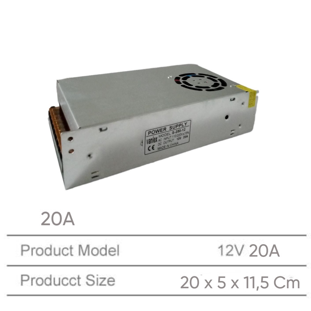 Jual TRAFO DC 12V 3A 5A 10A 20A 30A AMPERE / POWER SUPPLY ADAPTOR SWITCHING | Shopee Indonesia