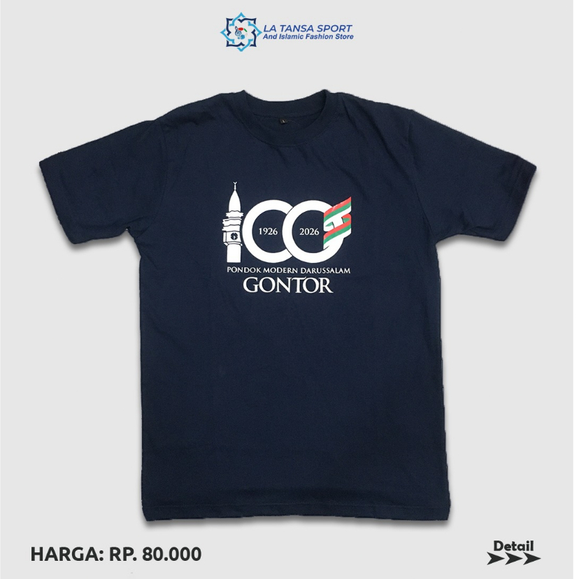 Jual Merchandise Kaos 100 Tahun Pondok Gontor | Shopee Indonesia