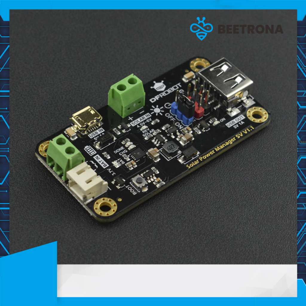 Jual DFRobot Solar Panel Power Manager 5V 1A Module | Shopee Indonesia