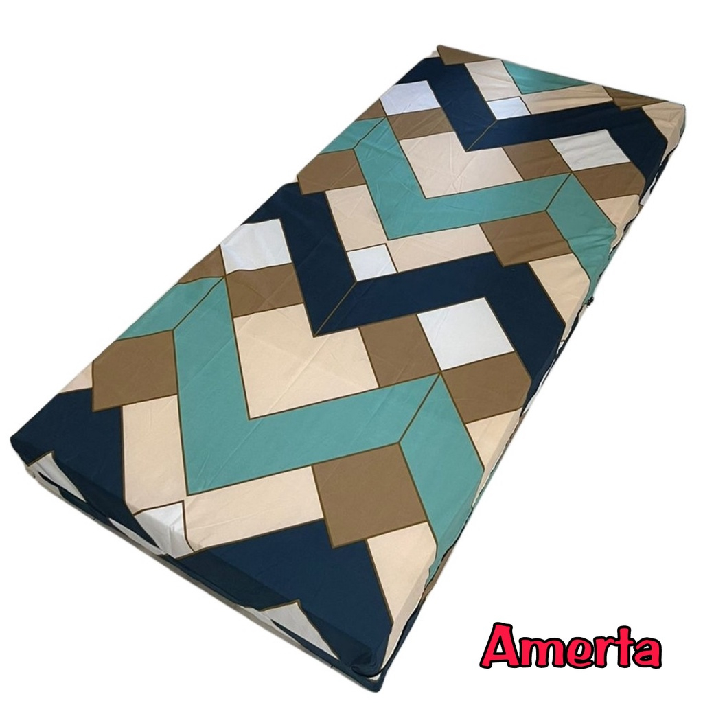 Jual Sarung Kasur Busa Resleting / Sprei Resleting UK 90x200x15 cm ...