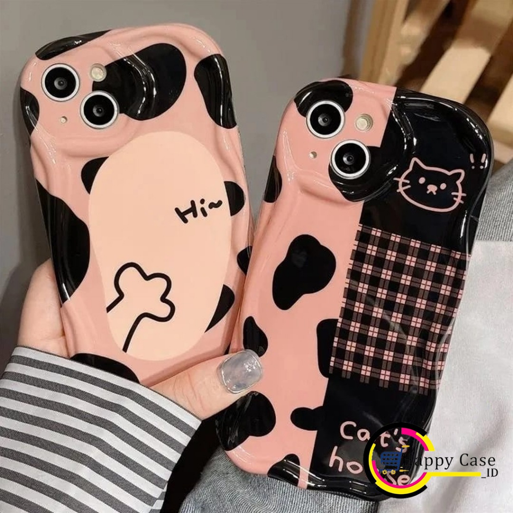 Jual Softcase Case Casing Melting Custom Glossy Cute Cat Untuk Oppo A1k