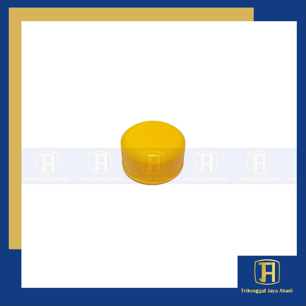 Jual 1kg Tutup Luar GS/Tutup Botol Marjan Plastik/Tutup 28 UC Kuning PP ...