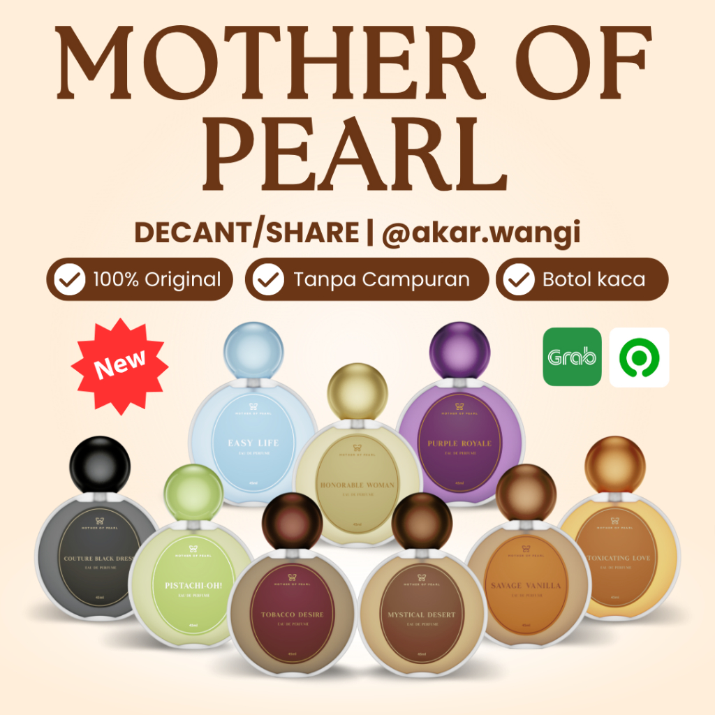 Jual (decant share) MOP Mother of Pearl Perfumery - Savage Vanilla ...