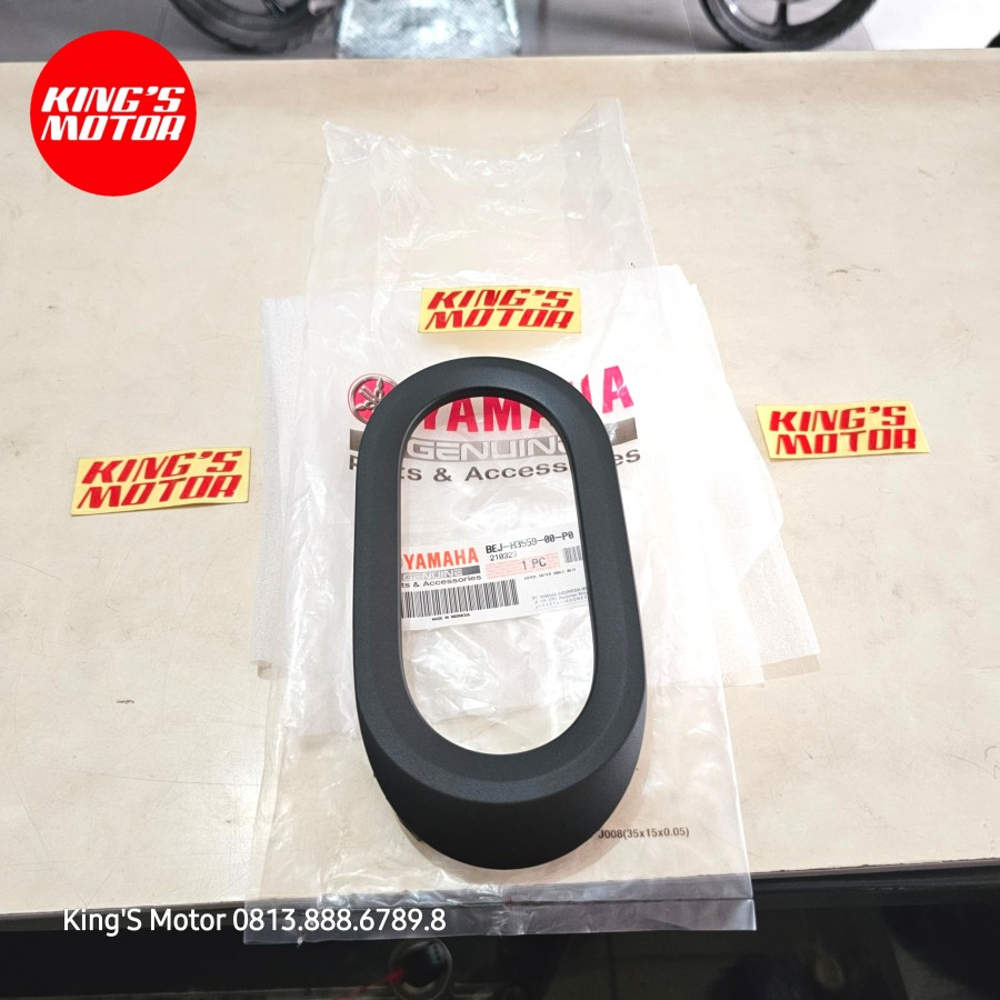 Jual VISOR FRAME BINGKAI COVER SPIDO SPEEDOMETER FAZZIO FAZIO HITAM ...