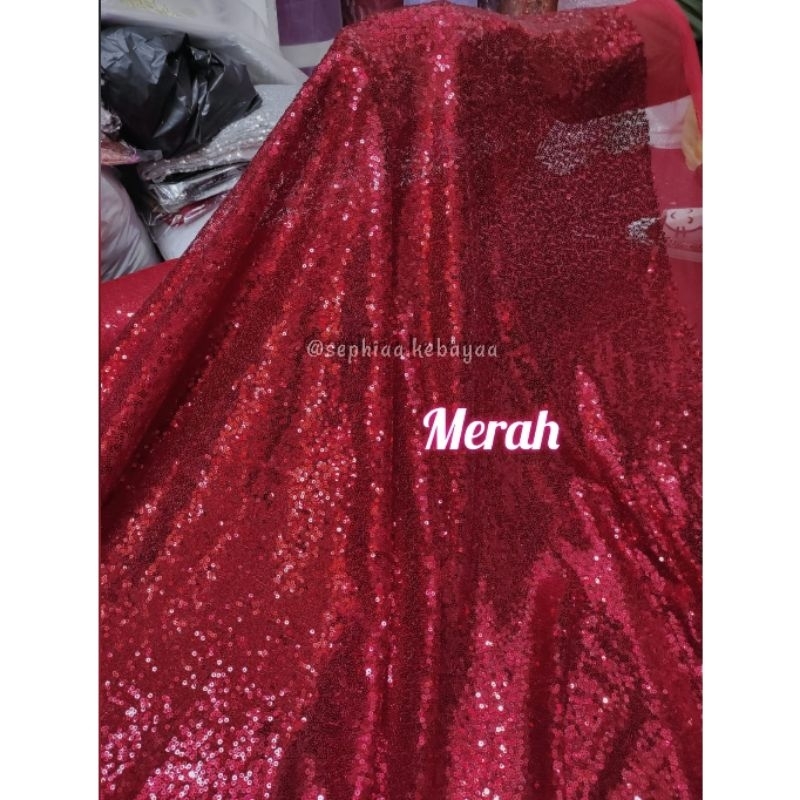 Jual Kain Sequin 1000 Payet - Kain Sequin Backdrop , Bahan Dress ...