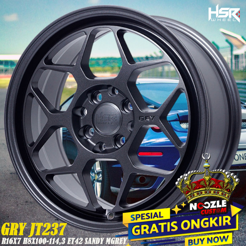 Jual Velg Mobil HSR ring 16 Baut 4 Double PCD Promo HSR Ring 16 Terbaru ...