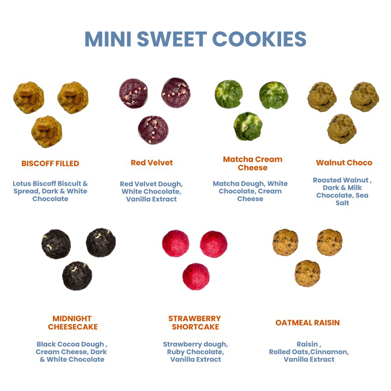 Jual MINI SOFT COOKIES | Min oder 2 box | mohon baca deskripsi ...