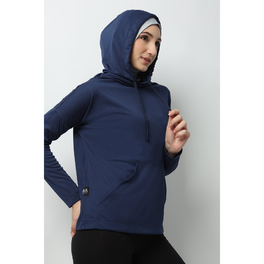 Jual HIA EveryWear Maneesa Top Hoodie Dry-Fit Premium | Shopee Indonesia