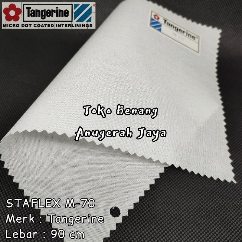 Jual Kain Keras Staflex M 70 Tangerine (Sedang) | Shopee Indonesia