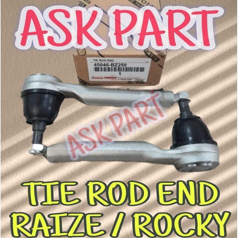 Jual TIE ROD TIEROD TIROD END TOYOTA RAIZE ROCKY 45046-BZ250 ORI ...