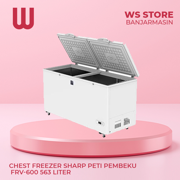 Jual Chest Freezer Sharp Peti Pembeku FRV-600 563 Liter | Shopee Indonesia