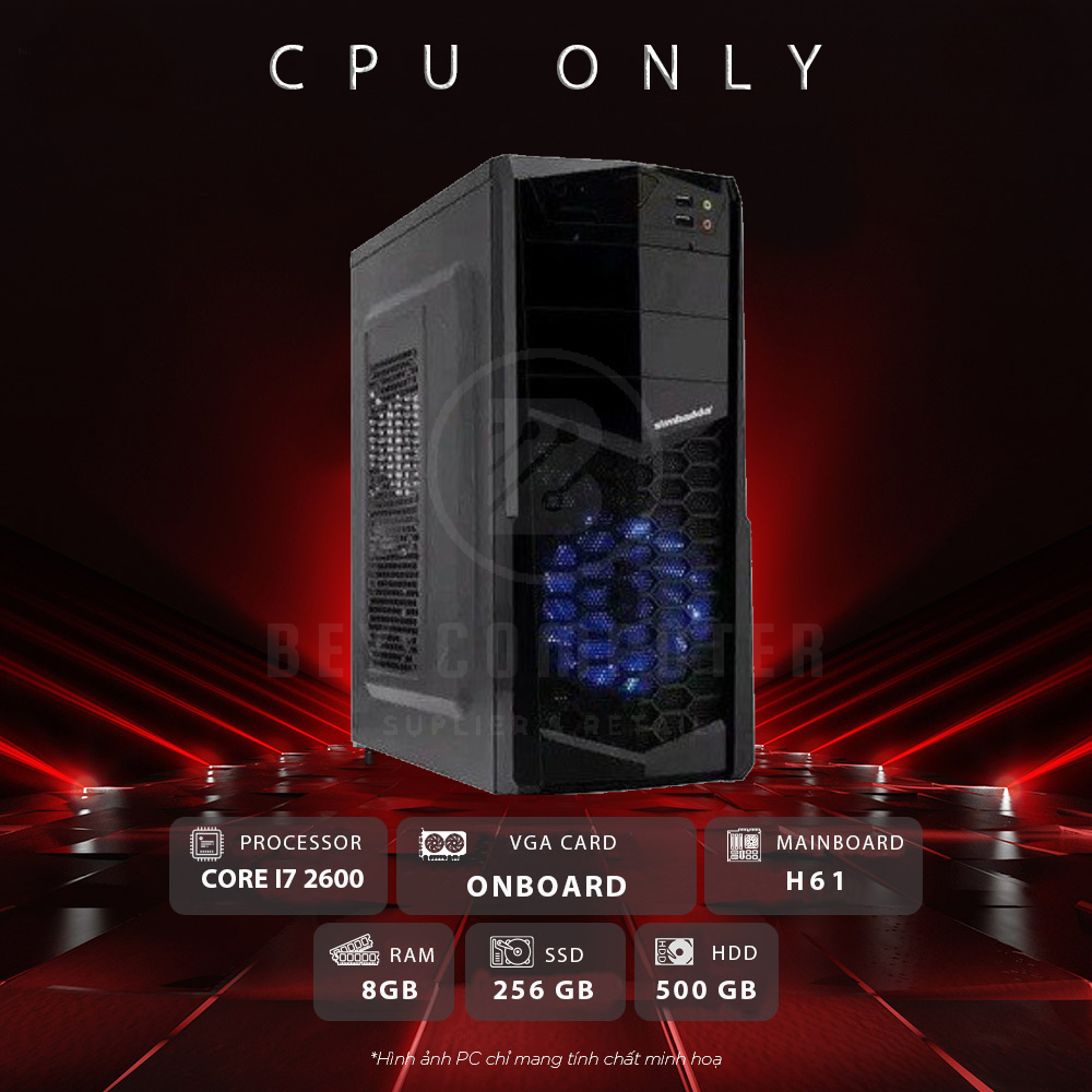 Jual PC RAKITAN INTEL CORE I7 2600 RAM 8GB SSD 256 GB HDD 500 GB | Shopee Indonesia