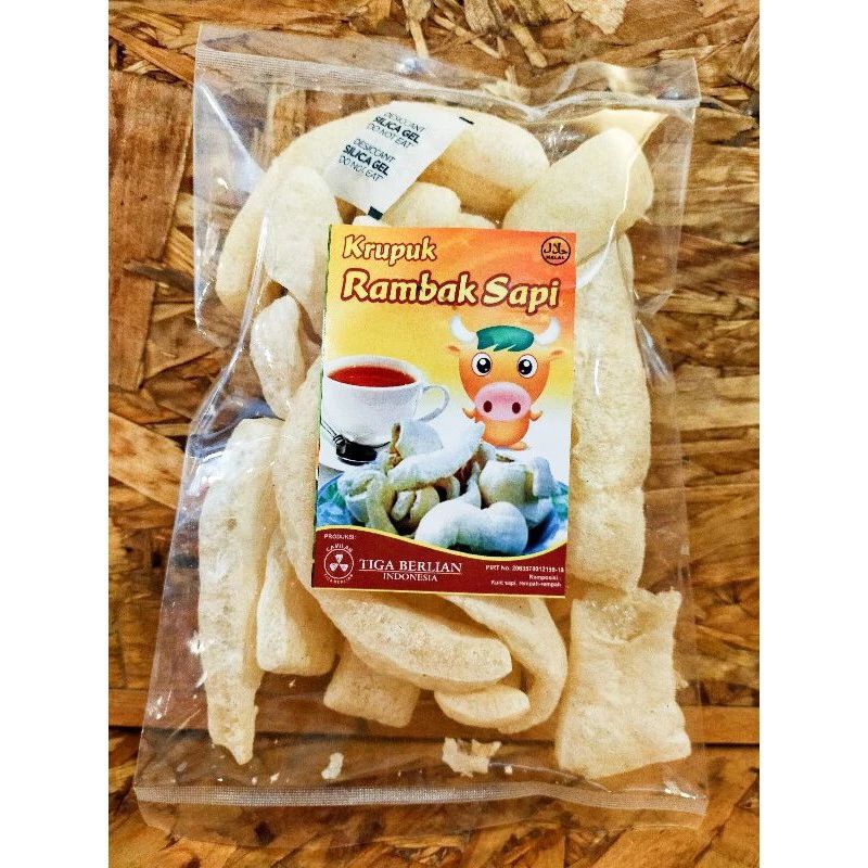 Jual KERUPUK RAMBAK SAPI KRUPUK RAMBAK KULIT SAPI ENAK GURIH LEZAT ...