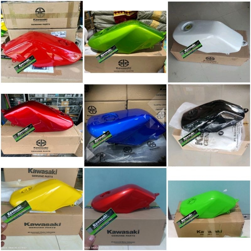Jual Tangki Tengki Tanki ninja r ninja ss hitam polos original Kawasaki ...