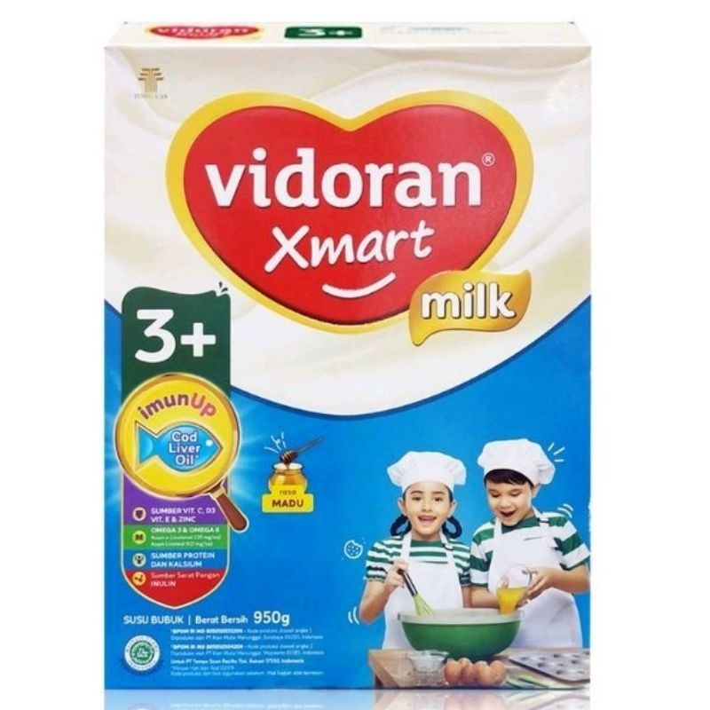 Jual VIDORAN XMART 3+ VANILA 700gr | Shopee Indonesia