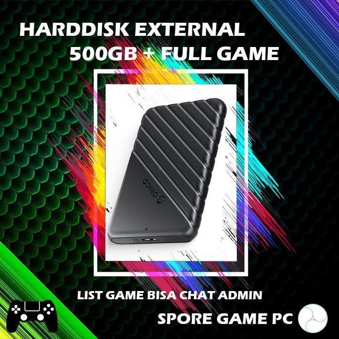 Jual HARDDISK EXTERNAL 320GB, 500GB DAN 1TB FULL ISI GAME BISA REQUEST ...