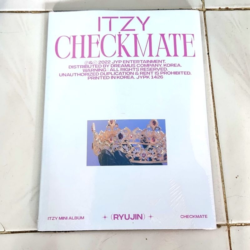 Jual (READY SEALED) ITZY Album - Checkmate [Special Edition] Mini Album ...