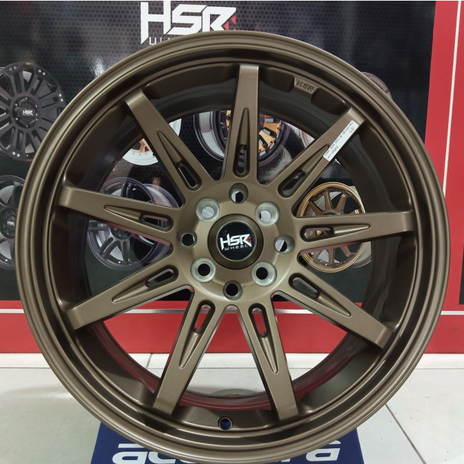 Jual Velg Mobil HSR R18 TIKALA JA205 HSR Lubang 4x100/114.3 Buat Jazz ...